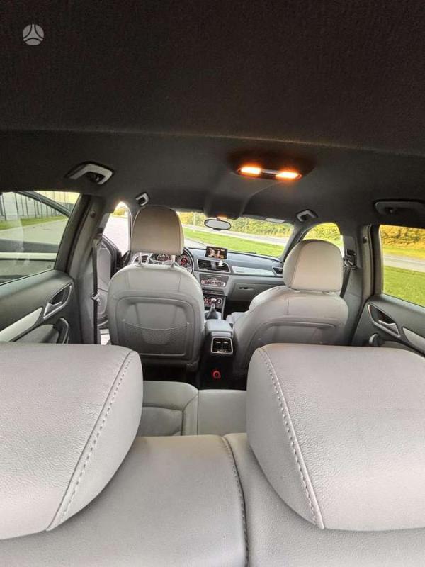Black Audi Q3 2015 in Kaunas, with an engine capacity of 1.97 L and mileage of 252 thousand km for 11500 €, photo 9 on AUTOMOTO.COM.LV