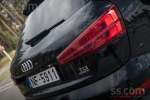 Black Audi Q3 2015 in Riga, with an engine capacity of 2.00 L and mileage of 260 thousand km for 12600 €, photo 5 on AUTOMOTO.COM.LV