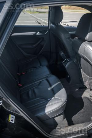 Black Audi Q3 2015 in Riga, with an engine capacity of 2.00 L and mileage of 260 thousand km for 12600 €, photo 13 on AUTOMOTO.COM.LV