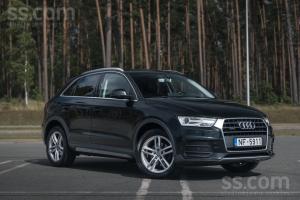 Black Audi Q3 2015 in Riga, with an engine capacity of 2.00 L and mileage of 260 thousand km for 12600 €, photo 18 on AUTOMOTO.COM.LV