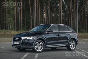 Black Audi Q3 2015 in Riga, with an engine capacity of 2.00 L and mileage of 260 thousand km for 12600 €, photo 20 on AUTOMOTO.COM.LV