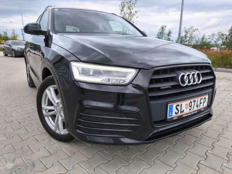 Melns Audi Q3 2015 Viļņa, ar dzinēja tilpumu 1.97 L un nobraukumu 246 tūkst. km par 11800 €, foto 4 vietnē AUTOMOTO.COM.LV