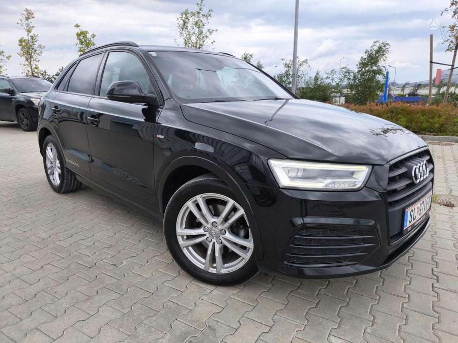 Melns Audi Q3 2015 Viļņa, ar dzinēja tilpumu 1.97 L un nobraukumu 246 tūkst. km par 11800 €, foto 5 vietnē AUTOMOTO.COM.LV