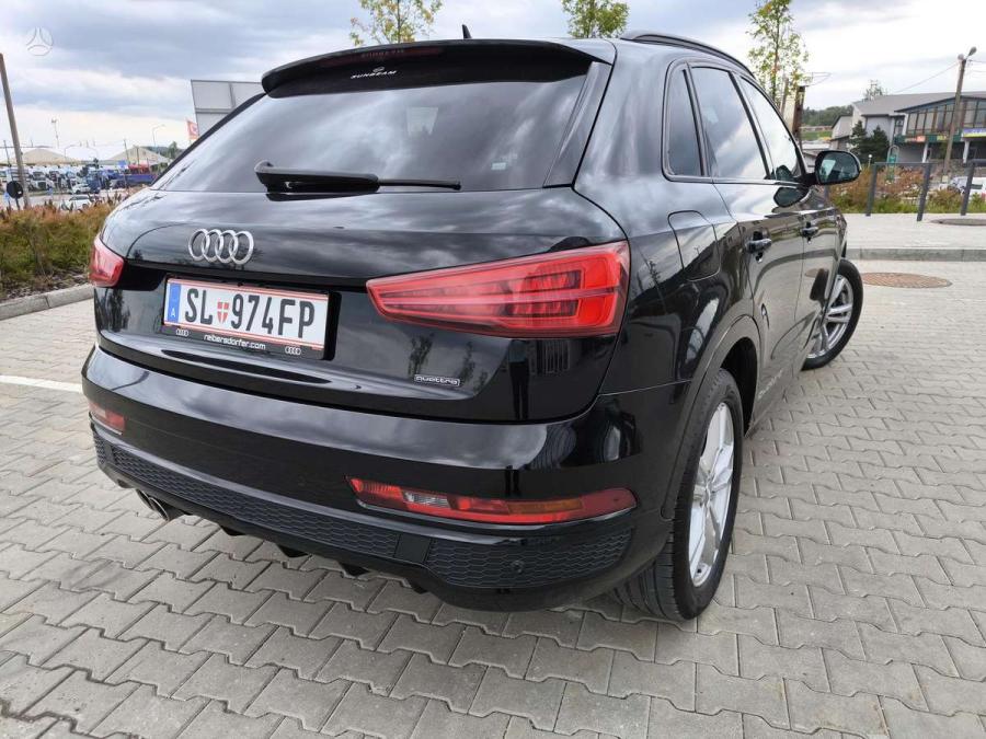 Melns Audi Q3 2015 Viļņa, ar dzinēja tilpumu 1.97 L un nobraukumu 246 tūkst. km par 11800 €, foto 6 vietnē AUTOMOTO.COM.LV