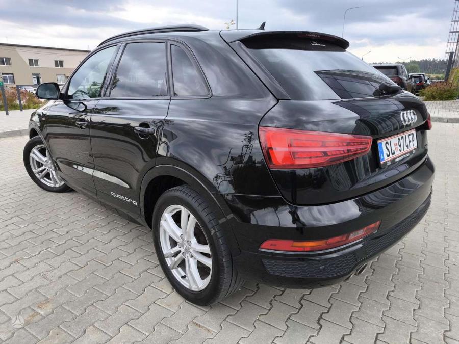 Melns Audi Q3 2015 Viļņa, ar dzinēja tilpumu 1.97 L un nobraukumu 246 tūkst. km par 11800 €, foto 9 vietnē AUTOMOTO.COM.LV