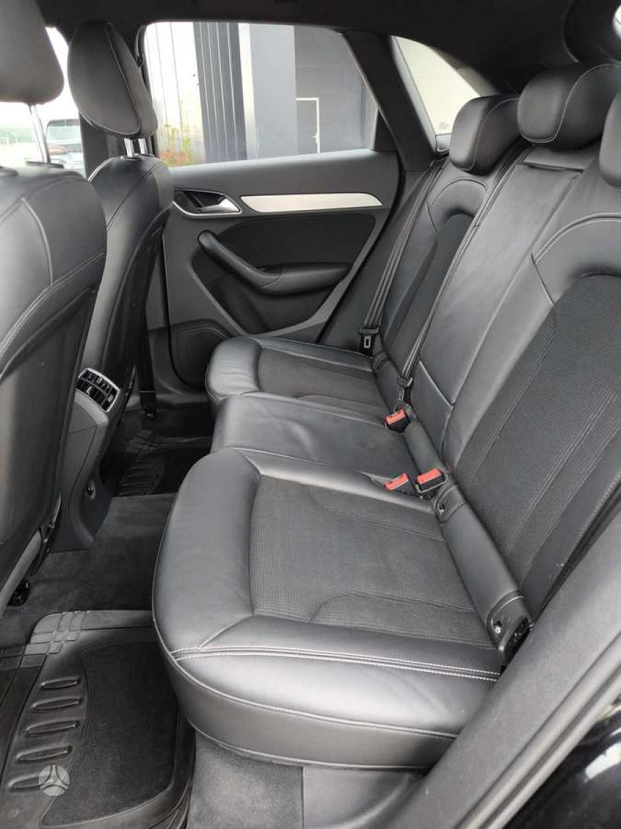 Melns Audi Q3 2015 Viļņa, ar dzinēja tilpumu 1.97 L un nobraukumu 246 tūkst. km par 11800 €, foto 20 vietnē AUTOMOTO.COM.LV