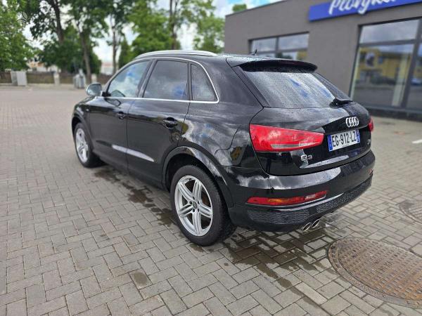 Black Audi Q3 2015 in Taurage, with an engine capacity of 1.97 L and mileage of 232 thousand km for 12600 €, photo 8 on AUTOMOTO.COM.LV