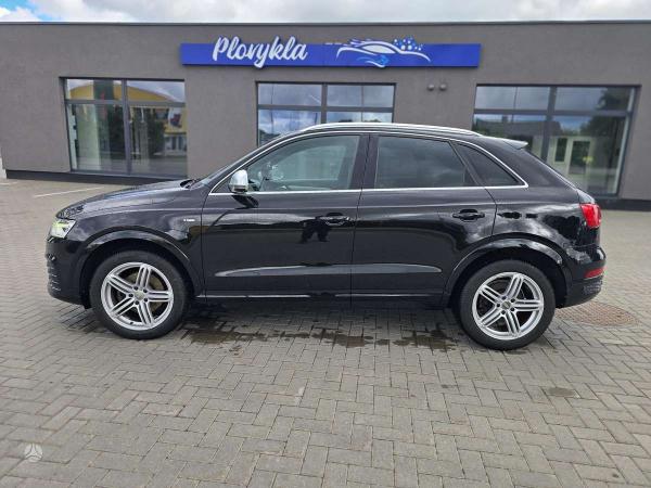 Black Audi Q3 2015 in Taurage, with an engine capacity of 1.97 L and mileage of 232 thousand km for 12600 €, photo 9 on AUTOMOTO.COM.LV