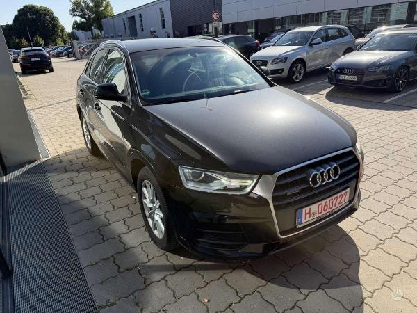 Black Audi Q3 2015 in Jonava, with an engine capacity of 1.97 L and mileage of 213 thousand km for 13300 €, photo 2 on AUTOMOTO.COM.LV
