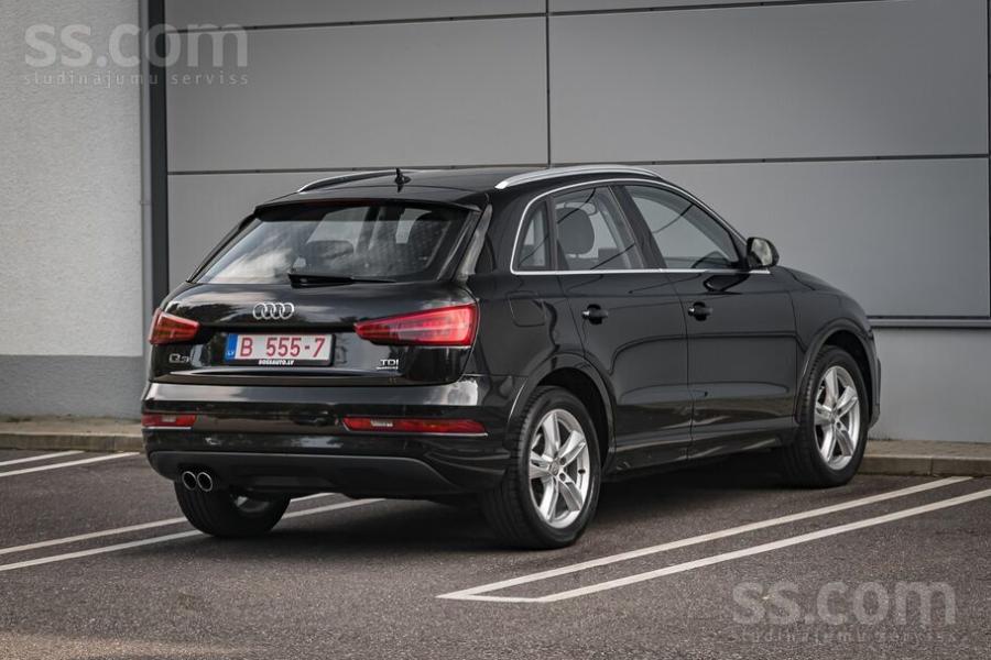 Melns Audi Q3 2015 Rīga, ar dzinēja tilpumu 2.00 L un nobraukumu 0 tūkst. km par 12500 €, foto 5 vietnē AUTOMOTO.COM.LV
