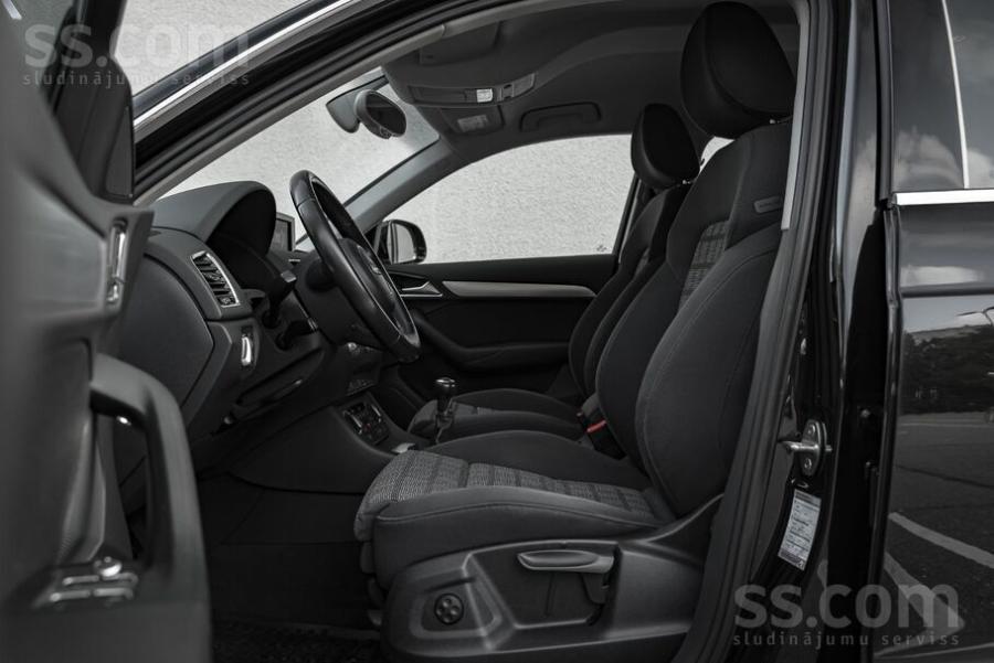 Melns Audi Q3 2015 Rīga, ar dzinēja tilpumu 2.00 L un nobraukumu 0 tūkst. km par 12500 €, foto 10 vietnē AUTOMOTO.COM.LV
