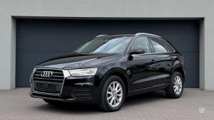 Melns Audi Q3 2015 Jonava, ar dzinēja tilpumu 1.97 L un nobraukumu 214 tūkst. km par 13250 €, foto  vietnē AUTOMOTO.COM.LV