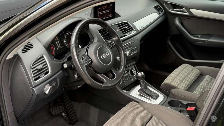 Melns Audi Q3 2015 Jonava, ar dzinēja tilpumu 1.97 L un nobraukumu 214 tūkst. km par 13250 €, foto 12 vietnē AUTOMOTO.COM.LV