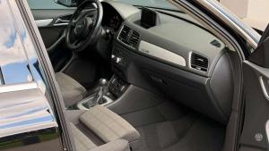 Black Audi Q3 2015 in Jonava, with an engine capacity of 1.97 L and mileage of 214 thousand km for 13250 €, photo 10 on AUTOMOTO.COM.LV