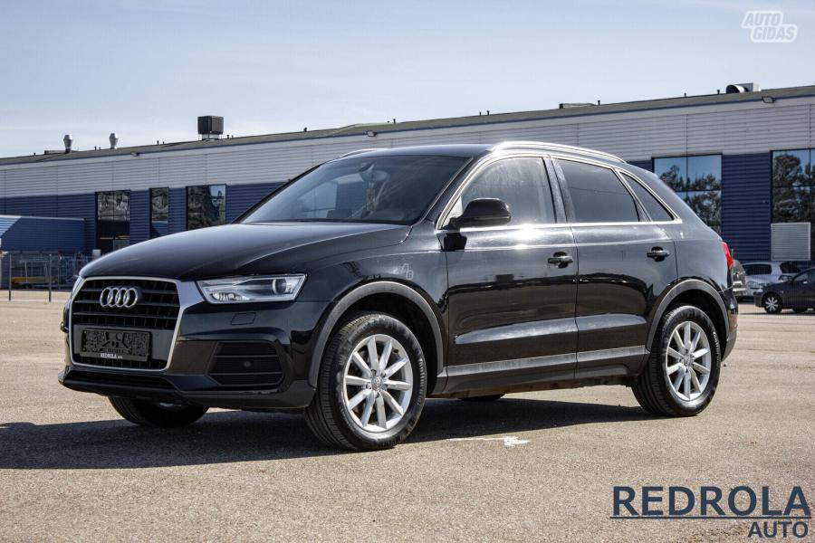 Melns Audi Q3 2015 Kauņa, ar dzinēja tilpumu 1.40 L un nobraukumu 216 tūkst. km par 13200 €, foto 1 vietnē AUTOMOTO.COM.LV