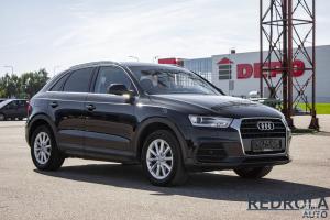 Melns Audi Q3 2015 Kauņa, ar dzinēja tilpumu 1.40 L un nobraukumu 216 tūkst. km par 13200 €, foto 4 vietnē AUTOMOTO.COM.LV