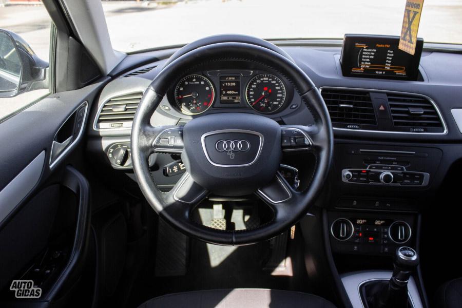 Melns Audi Q3 2015 Kauņa, ar dzinēja tilpumu 1.40 L un nobraukumu 216 tūkst. km par 13200 €, foto 11 vietnē AUTOMOTO.COM.LV