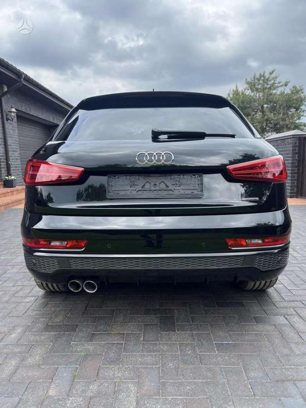 Audi Q3 2015 in Varena on AUTOMOTO.COM.LV Black Audi Q3 2015 in Varena, with an engine capacity of 1.97 L and mileage of 251 thousand km for 13990 €, photo 6 on AUTOMOTO.COM.LV