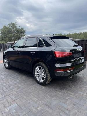 Black Audi Q3 2015 in Varena, with an engine capacity of 1.97 L and mileage of 251 thousand km for 13990 €, photo 7 on AUTOMOTO.COM.LV