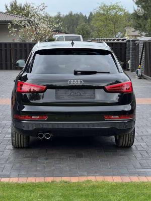 Black Audi Q3 2015 in Varena, with an engine capacity of 1.97 L and mileage of 251 thousand km for 13990 €, photo 11 on AUTOMOTO.COM.LV