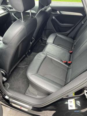 Black Audi Q3 2015 in Varena, with an engine capacity of 1.97 L and mileage of 251 thousand km for 13990 €, photo 24 on AUTOMOTO.COM.LV