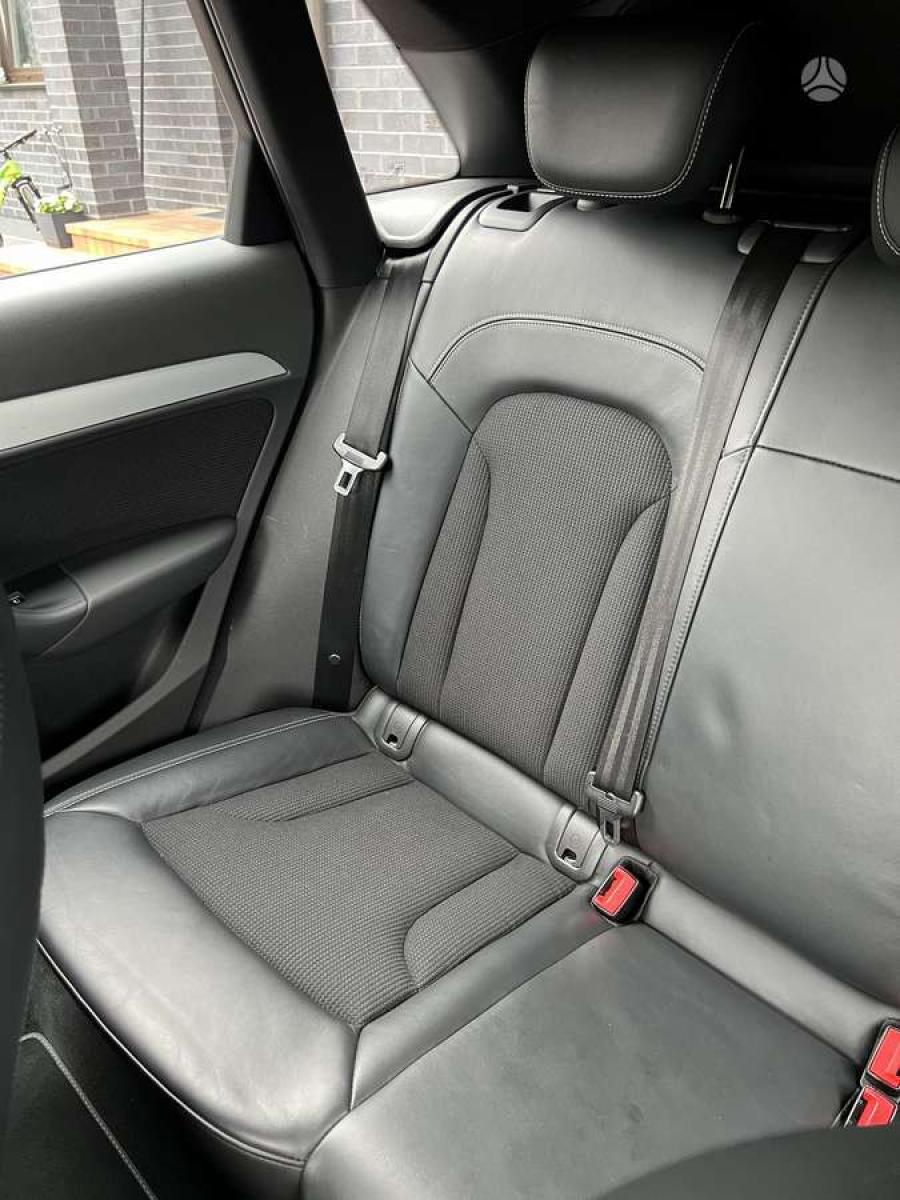 Black Audi Q3 2015 in Varena, with an engine capacity of 1.97 L and mileage of 251 thousand km for 13990 €, photo 27 on AUTOMOTO.COM.LV