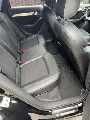 Black Audi Q3 2015 in Varena, with an engine capacity of 1.97 L and mileage of 251 thousand km for 13990 €, photo 29 on AUTOMOTO.COM.LV