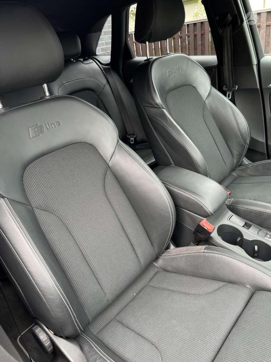 Black Audi Q3 2015 in Varena, with an engine capacity of 1.97 L and mileage of 251 thousand km for 13990 €, photo 31 on AUTOMOTO.COM.LV