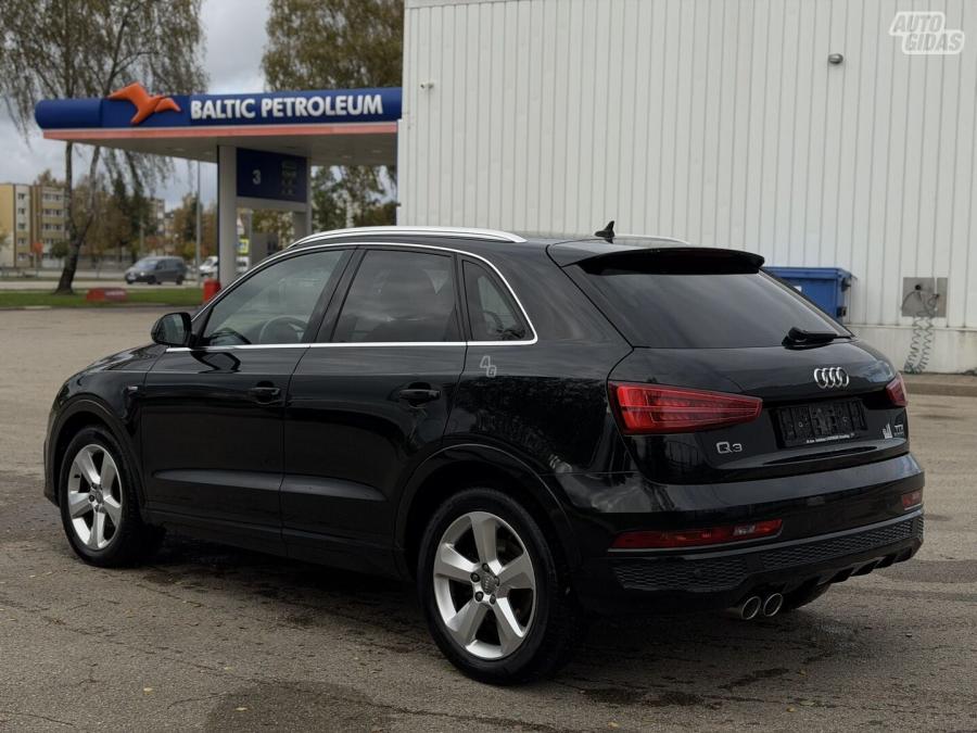 Black Audi Q3 2015 in Rokiskis, with an engine capacity of 2.00 L and mileage of 415 thousand km for 7950 €, photo 5 on AUTOMOTO.COM.LV