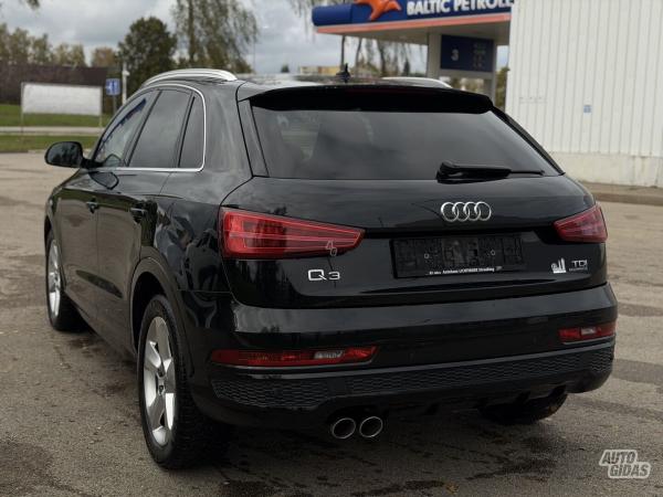 Black Audi Q3 2015 in Rokiskis, with an engine capacity of 2.00 L and mileage of 415 thousand km for 7950 €, photo 6 on AUTOMOTO.COM.LV