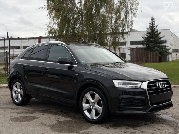Black Audi Q3 2015 in Rokiskis, with an engine capacity of 2.00 L and mileage of 415 thousand km for 7950 €, photo 9 on AUTOMOTO.COM.LV