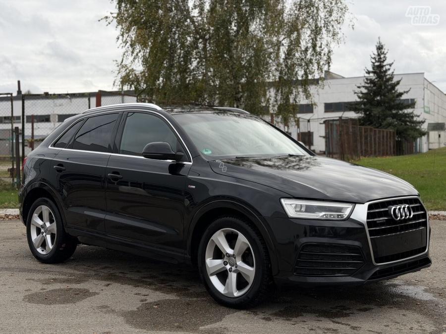 Black Audi Q3 2015 in Rokiskis, with an engine capacity of 2.00 L and mileage of 415 thousand km for 7950 €, photo 9 on AUTOMOTO.COM.LV