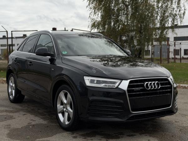 Black Audi Q3 2015 in Rokiskis, with an engine capacity of 2.00 L and mileage of 415 thousand km for 7950 €, photo 10 on AUTOMOTO.COM.LV