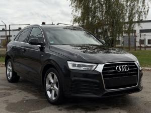 Black Audi Q3 2015 in Rokiskis, with an engine capacity of 2.00 L and mileage of 415 thousand km for 7950 €, photo 10 on AUTOMOTO.COM.LV