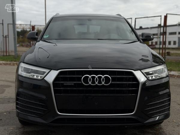 Black Audi Q3 2015 in Rokiskis, with an engine capacity of 2.00 L and mileage of 415 thousand km for 7950 €, photo 11 on AUTOMOTO.COM.LV