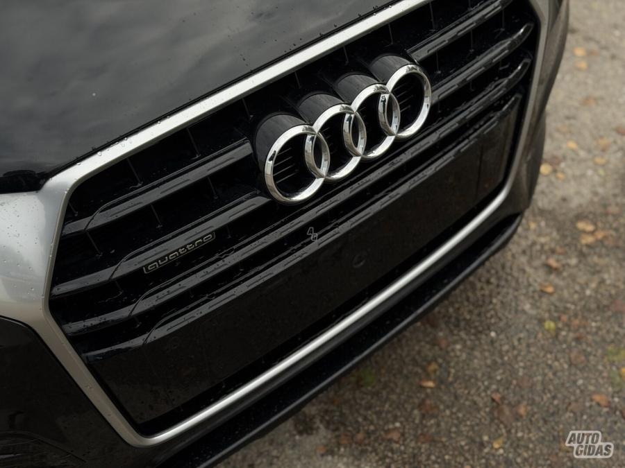 Black Audi Q3 2015 in Rokiskis, with an engine capacity of 2.00 L and mileage of 415 thousand km for 7950 €, photo 18 on AUTOMOTO.COM.LV