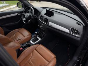 Black Audi Q3 2015 in Rokiskis, with an engine capacity of 2.00 L and mileage of 415 thousand km for 7950 €, photo 21 on AUTOMOTO.COM.LV