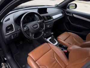 Black Audi Q3 2015 in Rokiskis, with an engine capacity of 2.00 L and mileage of 415 thousand km for 7950 €, photo 24 on AUTOMOTO.COM.LV