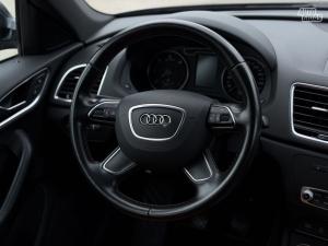 Black Audi Q3 2015 in Rokiskis, with an engine capacity of 2.00 L and mileage of 415 thousand km for 7950 €, photo 25 on AUTOMOTO.COM.LV