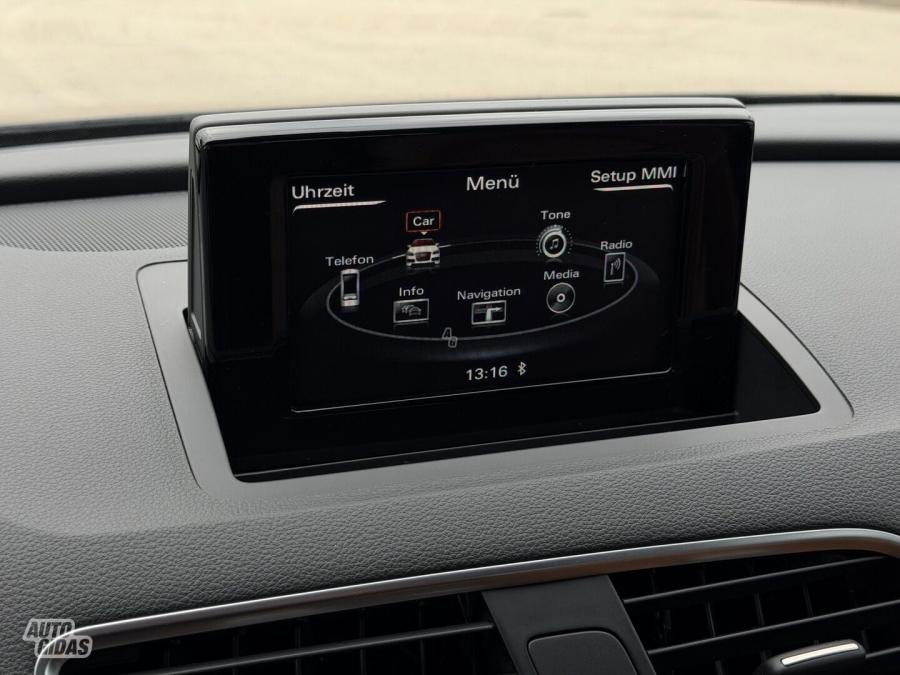 Black Audi Q3 2015 in Rokiskis, with an engine capacity of 2.00 L and mileage of 415 thousand km for 7950 €, photo 32 on AUTOMOTO.COM.LV