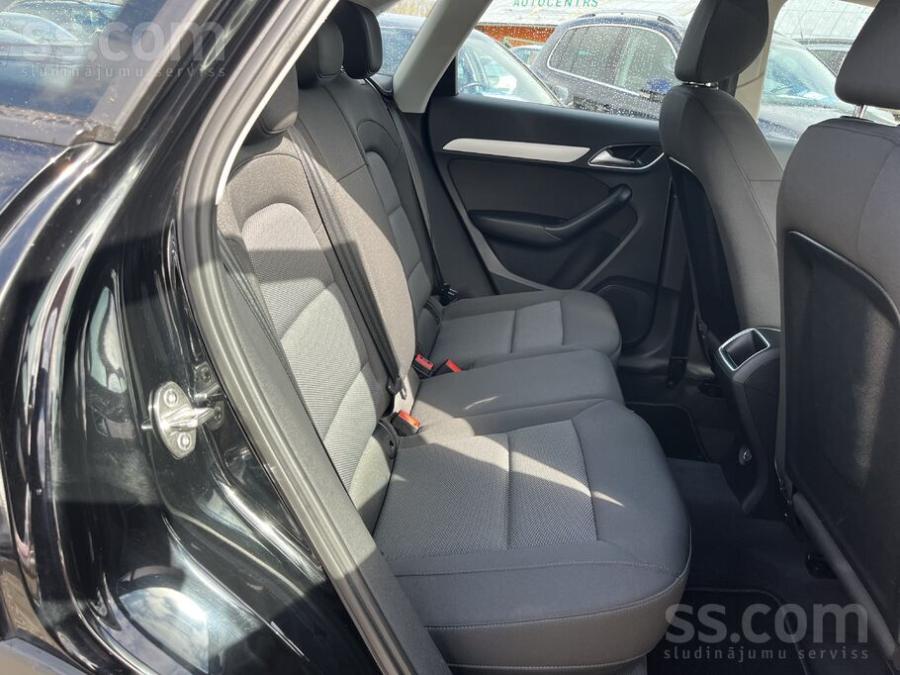 Black Audi Q3 2016 in Valmiera, with an engine capacity of 2.00 L and mileage of 220 thousand km for 13900 €, photo 2 on AUTOMOTO.COM.LV