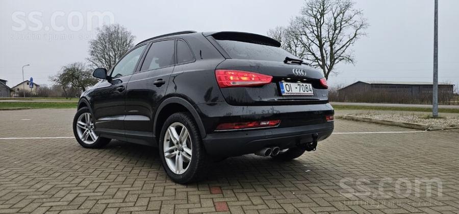 Melns Audi Q3 2016 Cēsis, ar dzinēja tilpumu 2.00 L un nobraukumu 170 tūkst. km par 16450 €, foto 4 vietnē AUTOMOTO.COM.LV