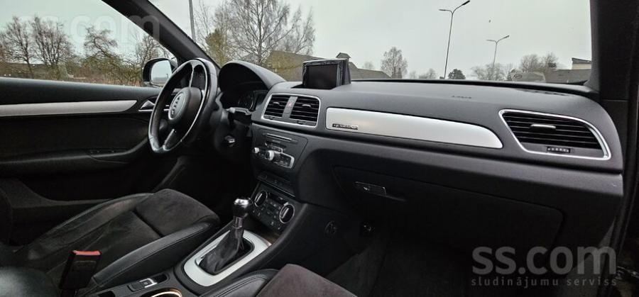 Melns Audi Q3 2016 Cēsis, ar dzinēja tilpumu 2.00 L un nobraukumu 170 tūkst. km par 16450 €, foto 6 vietnē AUTOMOTO.COM.LV