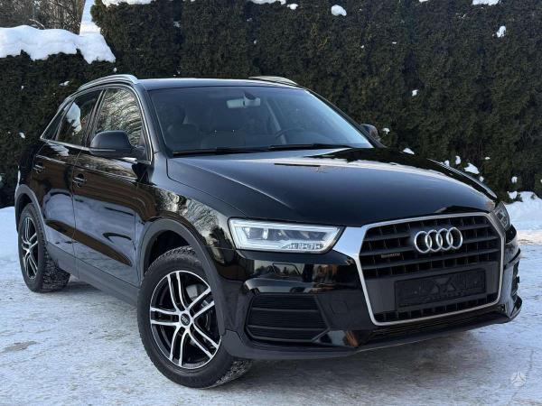 Black Audi Q3 2016 in Jonava, with an engine capacity of 1.97 L and mileage of 207 thousand km for 14650 €, photo 1 on AUTOMOTO.COM.LV