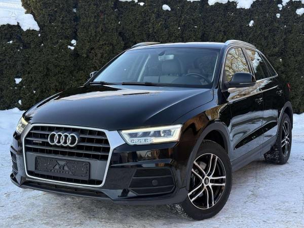 Black Audi Q3 2016 in Jonava, with an engine capacity of 1.97 L and mileage of 207 thousand km for 14650 €, photo 4 on AUTOMOTO.COM.LV