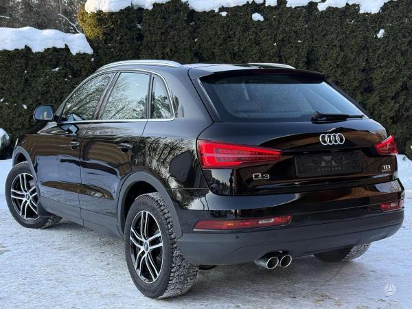 Black Audi Q3 2016 in Jonava, with an engine capacity of 1.97 L and mileage of 207 thousand km for 14650 €, photo 8 on AUTOMOTO.COM.LV