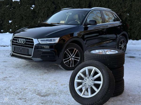 Black Audi Q3 2016 in Jonava, with an engine capacity of 1.97 L and mileage of 207 thousand km for 14650 €, photo 9 on AUTOMOTO.COM.LV