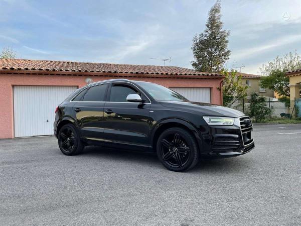 Black Audi Q3 2016 in Taurage, with an engine capacity of 1.97 L and mileage of 200 thousand km for 13500 €, photo 1 on AUTOMOTO.COM.LV