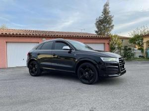 Melns Audi Q3 2016 Tauragė, ar dzinēja tilpumu 1.97 L un nobraukumu 200 tūkst. km par 13500 €, foto  vietnē AUTOMOTO.COM.LV