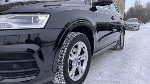 Black Audi Q3 2016 in Klaipeda, with an engine capacity of 1.98 L and mileage of 160 thousand km for 15800 €, photo 7 on AUTOMOTO.COM.LV